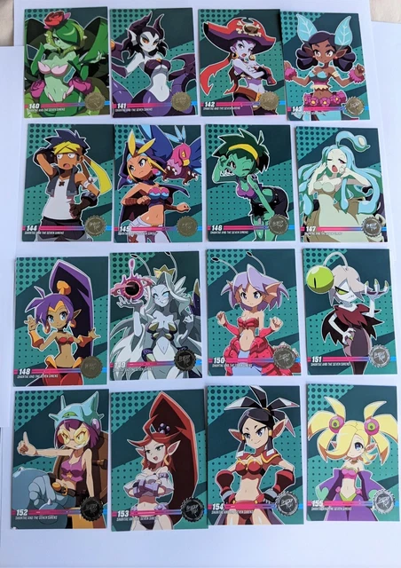 SHANTAE & THE Seven Siren Limited Run Games SILVER Trading Card Pack ...