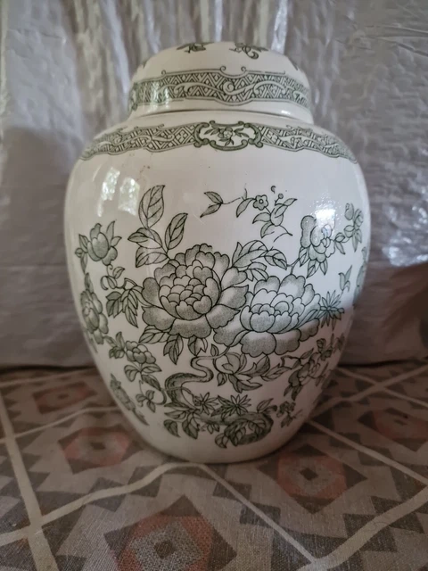 LARGE VINTAGE GINGER Jar Crown Devon Fieldings Staffordshire £15.00 ...