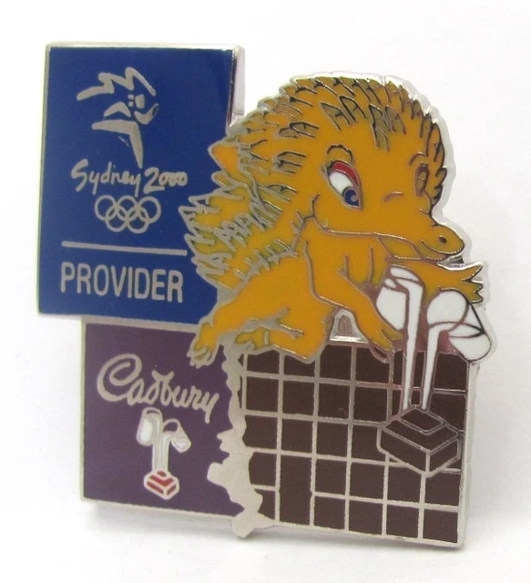 MILLIE MASCOT CADBURY Chocolate Sydney Olympic Games 2000 Pin Badge ...