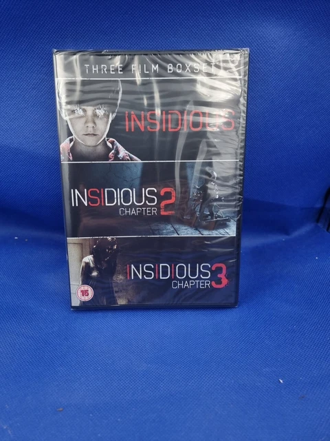 INSIDIOUS: 1-3 DVD (2015) Patrick Wilson, Wan (DIR) cert 15 3 discs EUR ...