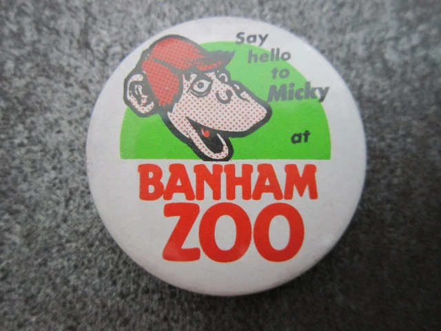 BANHAM ZOO PIN Badge Button (L15B) £3.99 - PicClick UK
