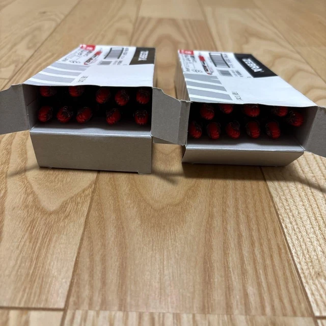 ZEBRA OIL-BASED BALLPOINT pen 2 boxes (20 pieces) Lashon pen red (20 ...