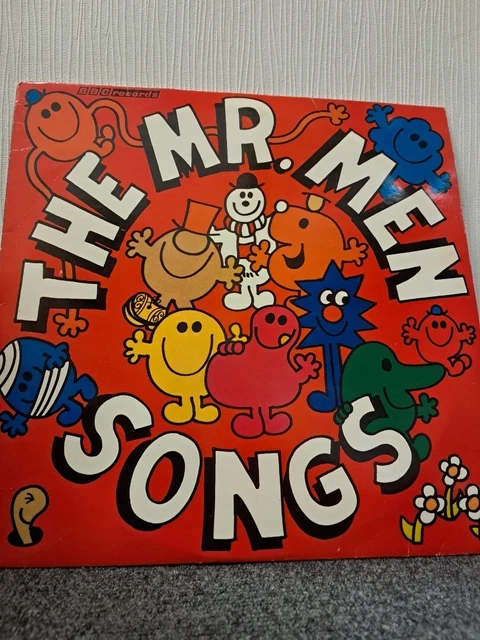 THE MR. MEN SONGS 1979 BBC Records Vinyl Record CG C77 £8.99 - PicClick UK