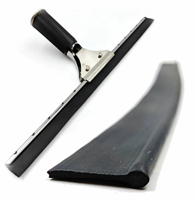 REPLACEMENT WINDOW SQUEEGEE Blade Rubber Strip 14" Soft Flexible Glass ...