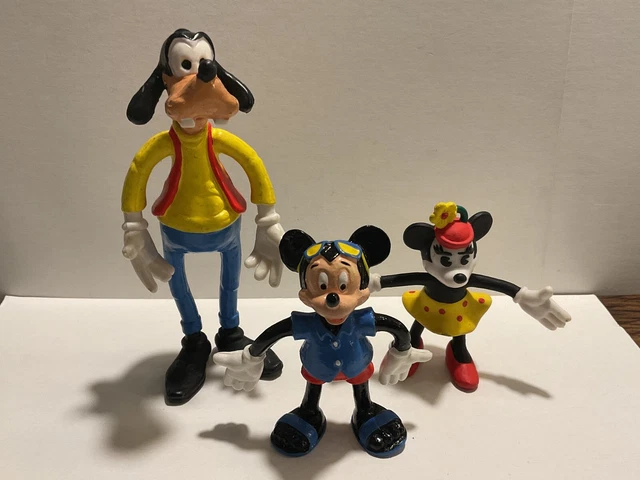 SAMMLUNG DISNEY BULLY Bullyland Micky Maus, Minnie, Goofy 3 x Figur Biegefigur EUR 9,99 ...