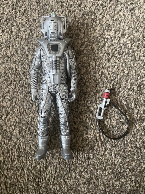 DOCTOR WHO 6& Earthshock Cyberman Action Figure Character Options Rare ...