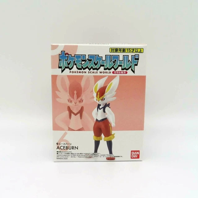 POKEMON SCALE WORLD Galar CINDERACE Aceburn Mini figure BANDAI EUR 21 ...