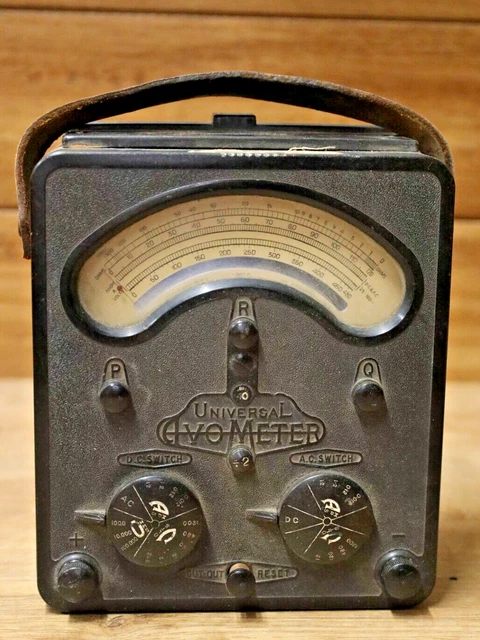 UNIVERSAL AVOMETER MODEL 40 Meter Vintage Multimeter Electrical Test ...