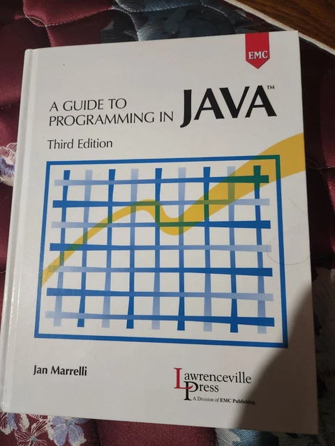 A GUIDE TO PROGRAMMING IN JAVA By Jan Marrelli *Like new* $60.00 - PicClick