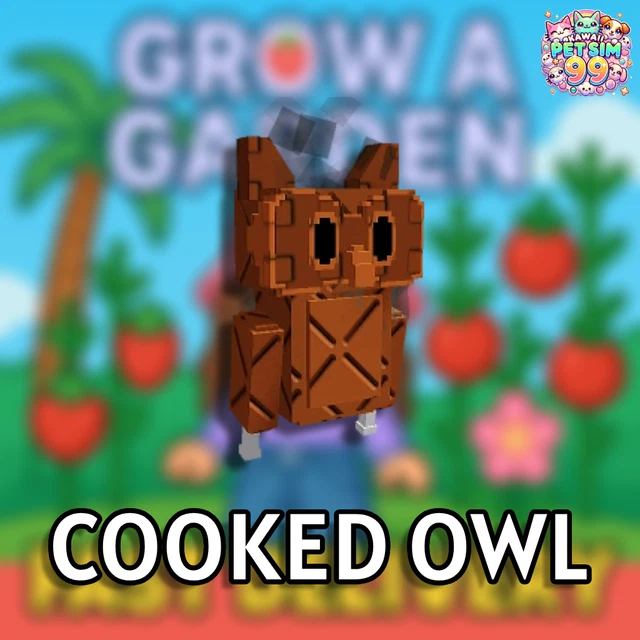 COOKED OWL GROW A Garden | Roblox | Fast Delivery & Cheap $2.99 ...