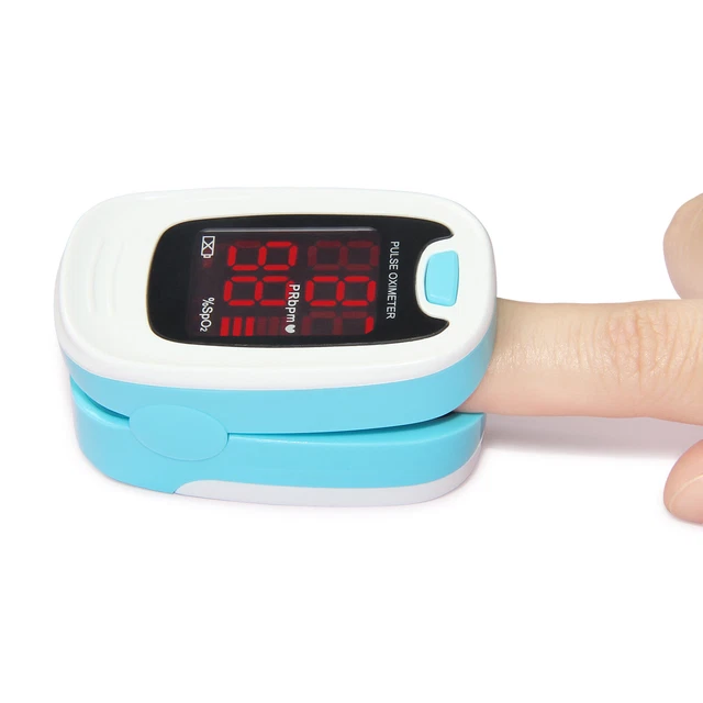 LED PULSE OXIMETER Sensor Blood Oxygen SPO2 PR Rate Monitor CONTEC FDA ...