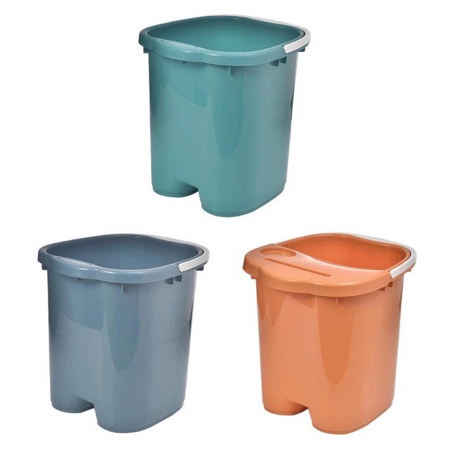 FOOT SOAKING BATH Basin Massage Bath Feet Washing Bucket for Women Men ...