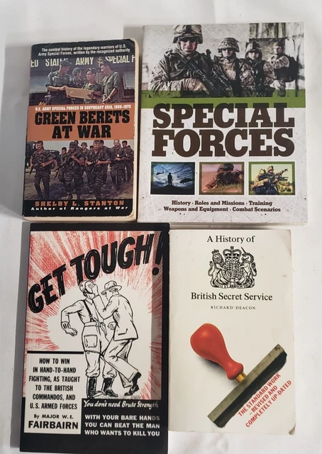 SPECIAL FORCES BRITISH SAS Green Berets Hand to Hand Combat Commandos ...