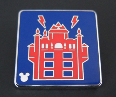 DISNEY PIN TOWER of Terror COMPLETER Hidden Mickey WDW Attraction Icons ...