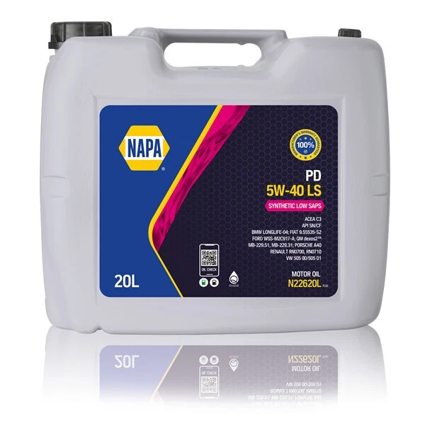 ENGINE OIL 20L for FIAT NAPA 5W40 SN/CF C3 Genuine Top Quality ...