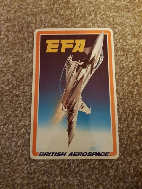 BRITISH AEROSPACE EFA European Fighter Aircraft (Became the Typhoon ...