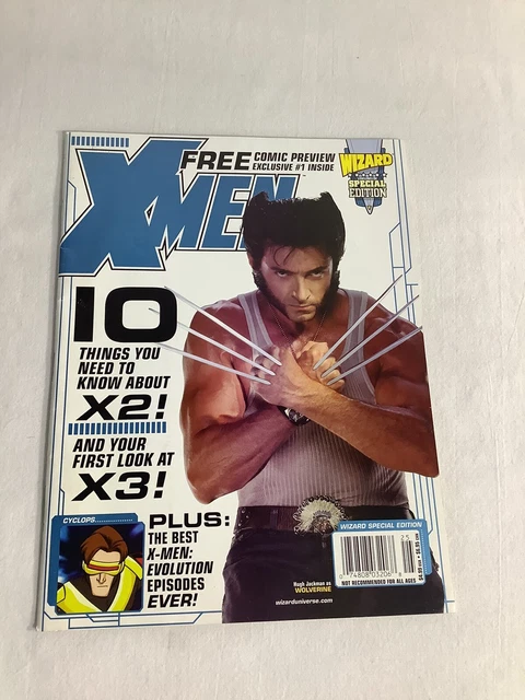 WIZARD SPECIAL EDITION X-Men X2 X3 Magazine Wolverine Hugh Jackman 2003 ...