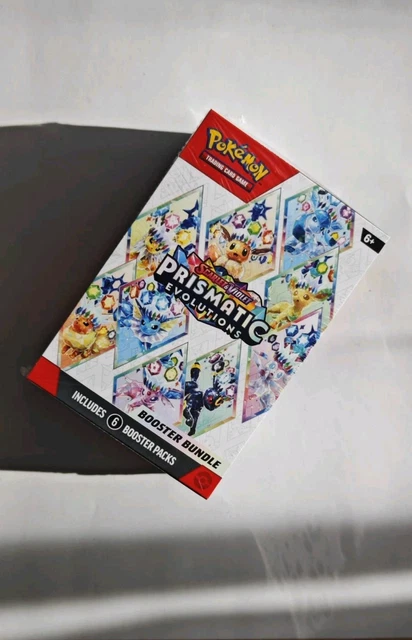 POKÉMON SV8.5 PRISMATIC Evolutions Booster Bundle (6 Booster) ENGLISCH ...