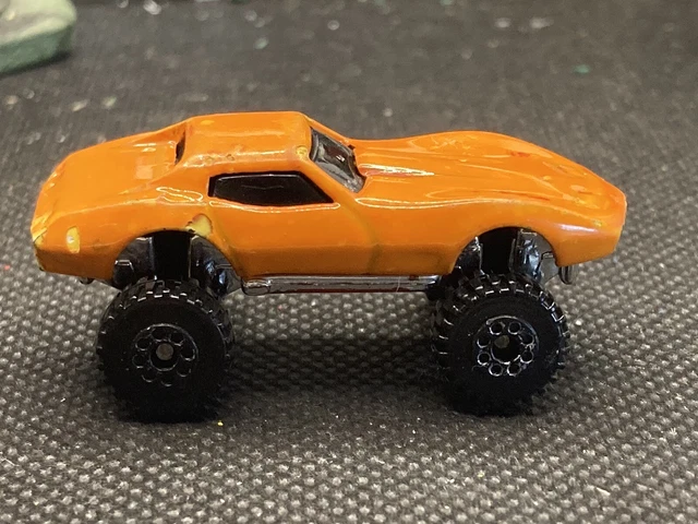HOT WHEELS MICRO Color Racers Corvette orange 1988 $0.99 - PicClick