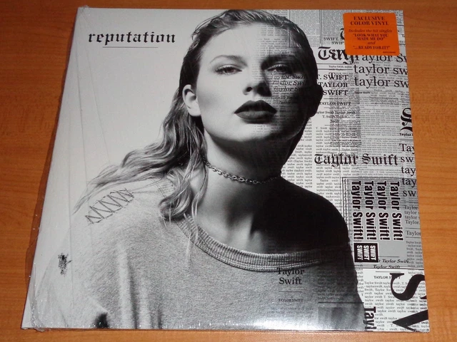 TAYLOR SWIFT - REPUTATION - LIMITED EDITION ORANGE COLORED VINYL 2xLP ...