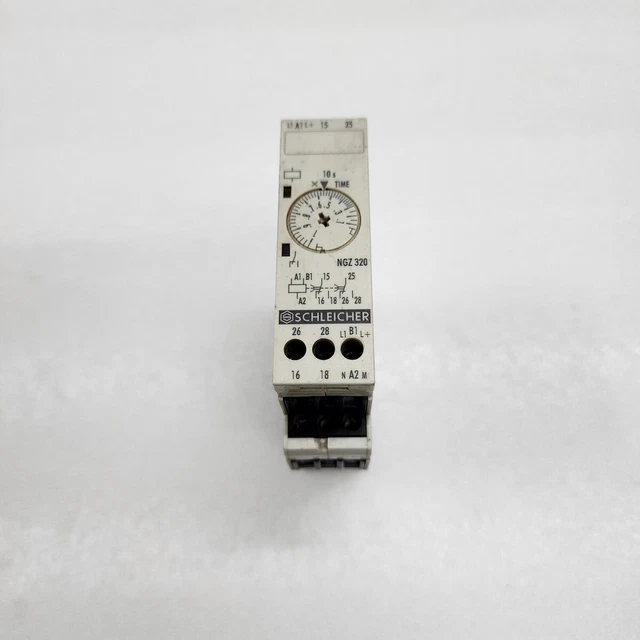 SCHLEICHER NGZ 320 Zeitrelais Zg1W2R1-33-76-00A 24-240V Ac/Dc EUR 88,99 ...