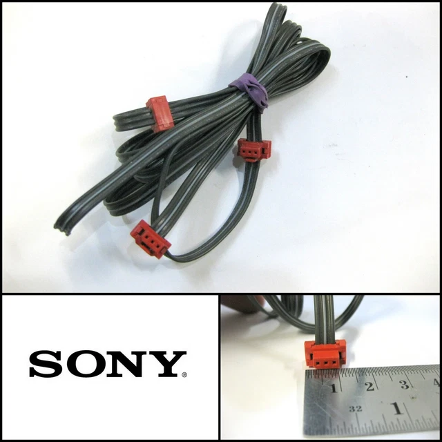 GENUINE SONY SYSTEM Control AU BUS Red Connector for Component HiFi ...