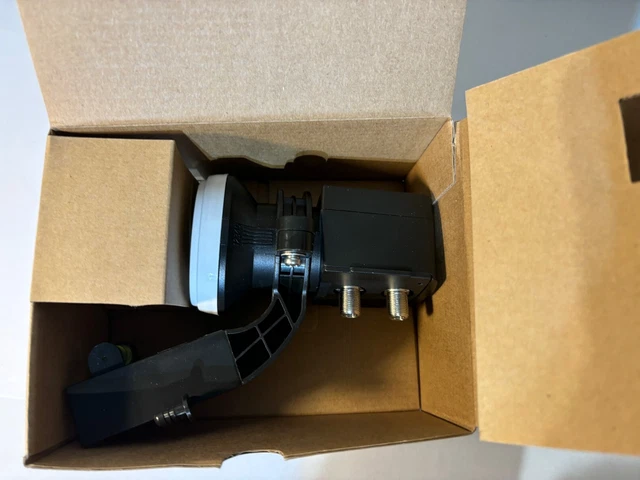 EL023 TWIN OUTPUT Wideband LNB - Works with Freesat 4K PVR's & Sky Q £9 ...