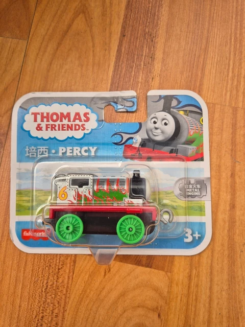 THOMAS LE TANK Engine & Friends Trackmaster Silver Flames Percy Fisher ...