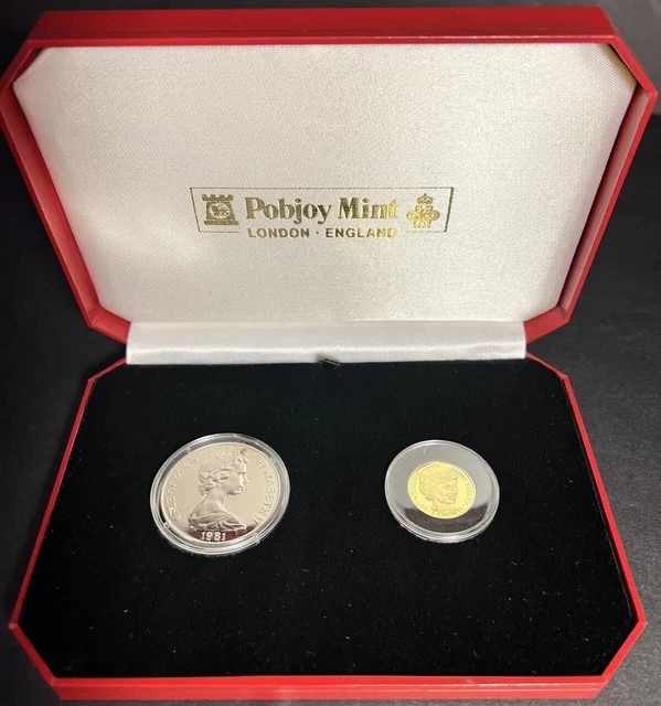 POBJOY MINT LONDON England Wedding Charles & Lady Diana 1981 Un ...