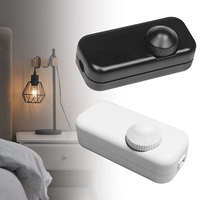 Inline Led Dimmer Switch Built In Rotary Switch On Off And Button Control
