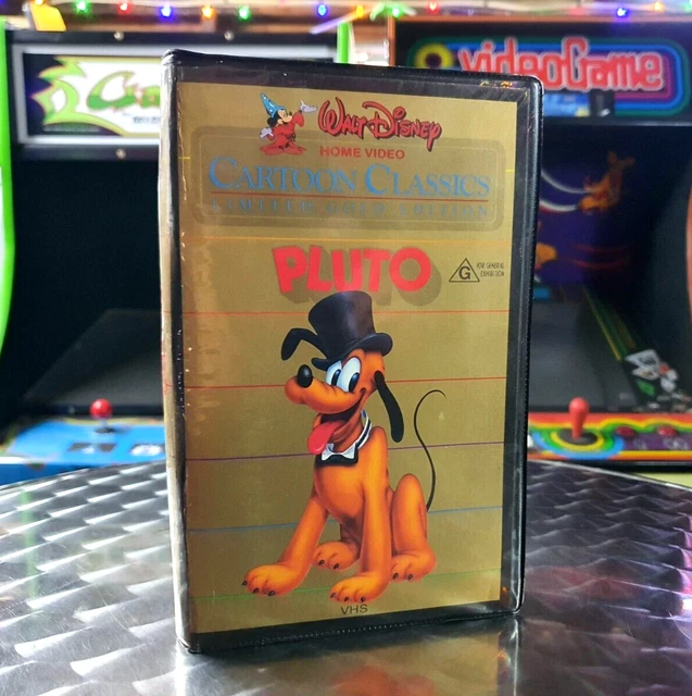 PLUTO - WALT Disney Home Video Cartoon Classics Gold - VHS Big Box ...