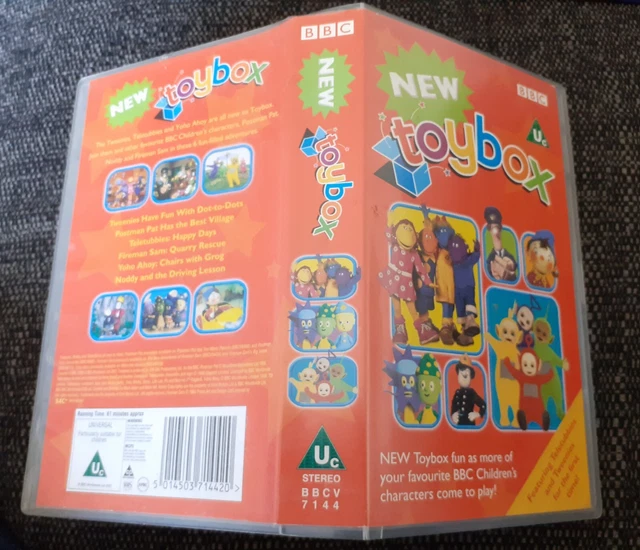 NEW TOYBOX (VHS/PAL) Rare Bbc Retro 'Postman Pat' 'Fireman Sam ...