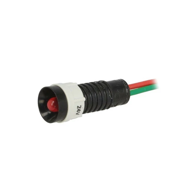 LR-D5B-24AC/DC FLASHING BLINKING Indicator Light: LED Concave 24VDC ...