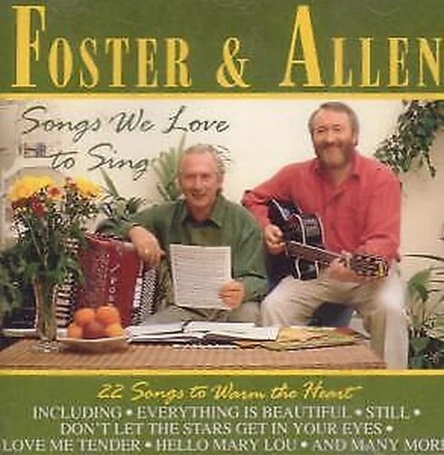 FOSTER ET ALLEN Chansons Que Nous Aimons Chanter CD UK Telstar 1994 ...