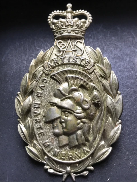SAS 21ST COUNTY Of London Artists Rifles British Army Cross Belt Badge ...