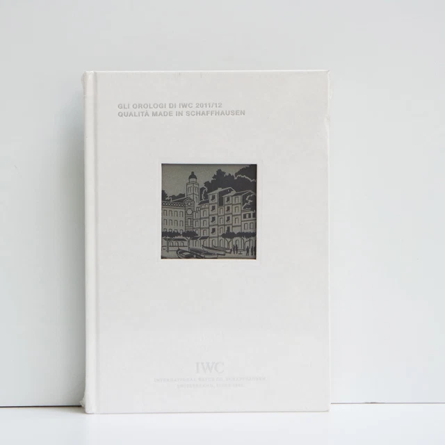 IWC LIBRO BOOK Catalogo Blocket Depliant Brochure Anno 2011 2012 EUR 40 ...