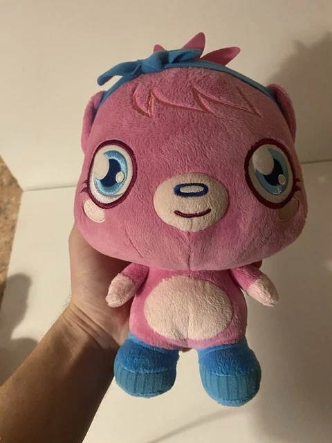 MOSHI MONSTERS TALKING Poppet Pink Plush Soft Toy Teddy Vivid Tested ...