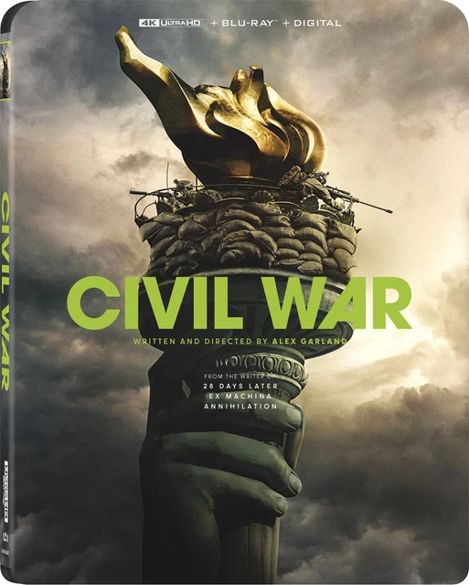 CIVIL WAR 4K + Bluray + Digital (4K UHD Blu-ray) Kirsten Dunst (US ...