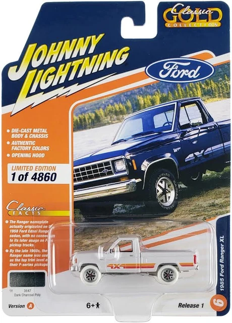 PICKUP FORD RANGER Xl Chase 1985 1/64 Johnny Lightning Jlcg031-Jlsp326 ...