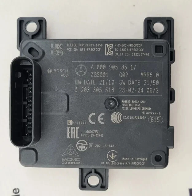 ORIGINAL MERCEDES-BENZ RADARSENSOR Distronic Radar Sensor A0009007913 ...