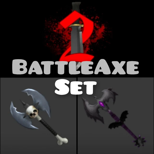 ROBLOX MURDER MYSTERY 2 (MM2)-Logchopper Set (Godly)- Virtual Item £1. ...