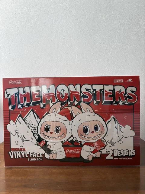 POP MART LABUBU The Monster Coca Cola Series Vinyl Face Sealed Case 6 ...