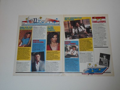 HEATHER LOCKLEAR LARRY Hagman Victoria Principal Stacy Keach clippings ...