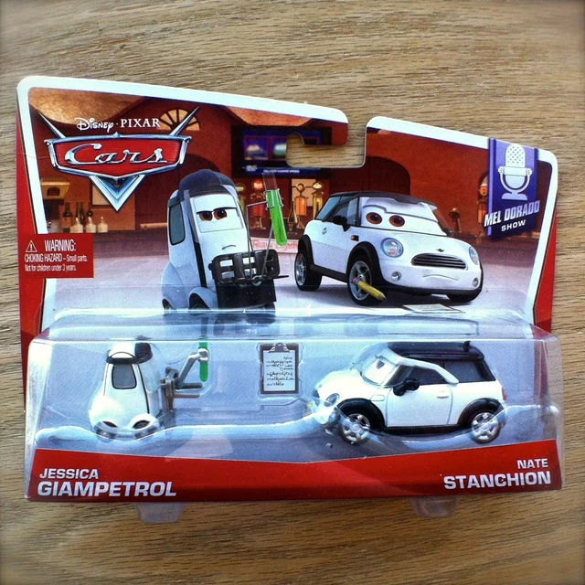 DISNEY PIXAR CARS JESSICA GIAMPETROL & NATE STANCHION 2014 MEL DORADO ...
