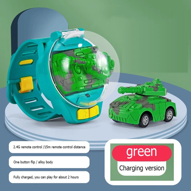 5KM/H MINI WRIST Watch Control 2.4GHz Racing Car 4CH RC Vehicle Toy ...