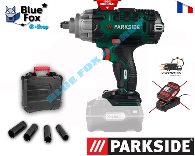 PARKSIDE BOULONNEUSE VISSEUSE à choc sans fil PASSK 20-Li A1, 20 V EUR ...