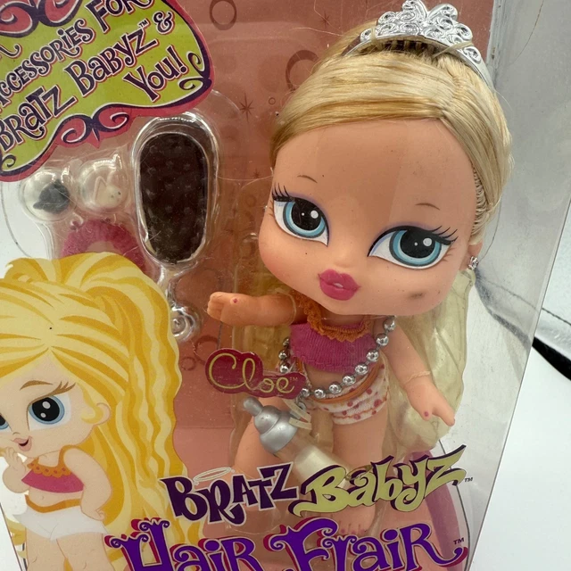 BRATZ BABYZ HAIR Flair Cloe Doll NIB Baby Girls Fashion Toy MGA 2000's ...