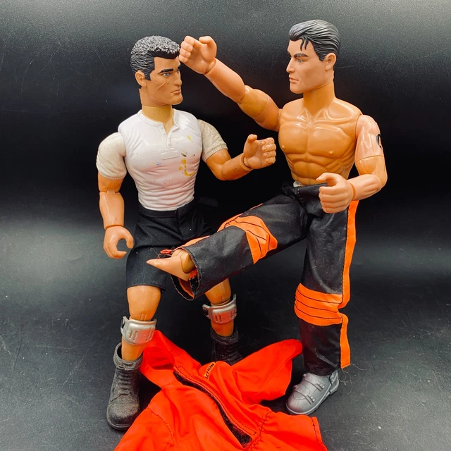 ACTION MAN FIGURES x 2 Articulated Limbs 1993 & 1998 Hasbro Boots ...