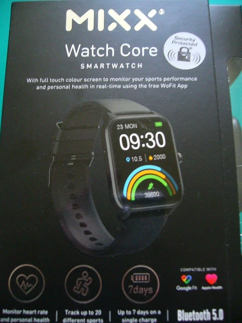 NEW: MIXX WATCH Core Smartwatch - Track 20 sports; Sleep/Stress; 7 Day ...