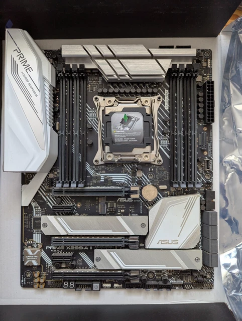 ASUS PRIME X299-A II Socket LGA 2066 ATX Motherboard £208.72 - PicClick UK